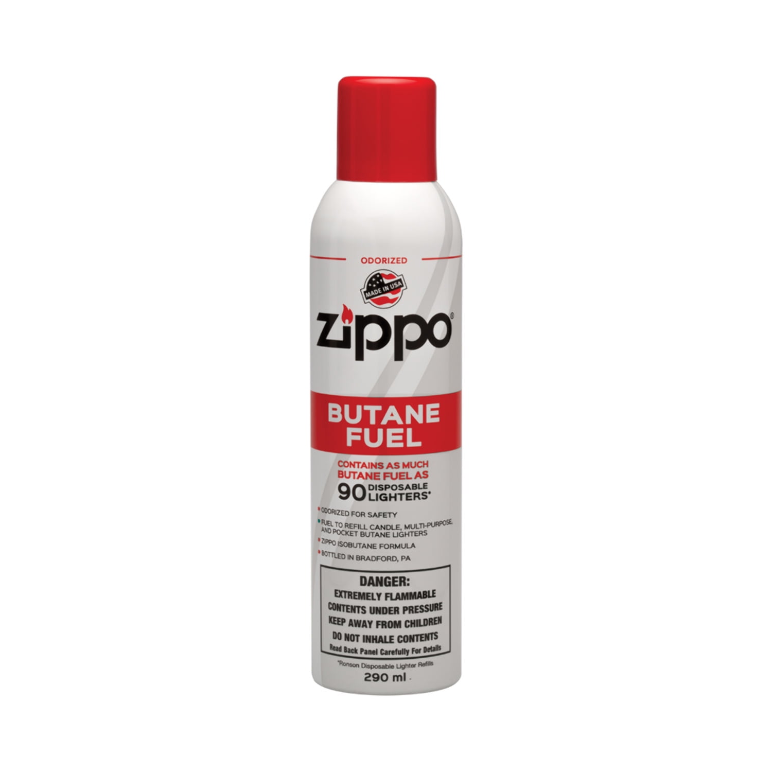 Zippo Odorized Butane Fuel 9.8 fl oz - Walmart.com