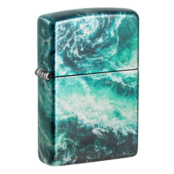 Zippo Rogue Wave Design 540 Fusion Pocket Lighter - Walmart Business ...