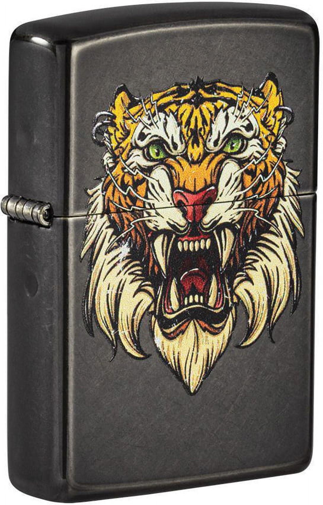 Zippo Sabretooth Tattoo Lighter - Walmart.com