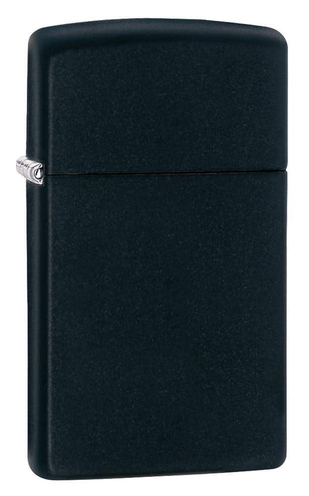 Zippo Mini Classic Slim Black Matte Pocket Lighter - Walmart.com