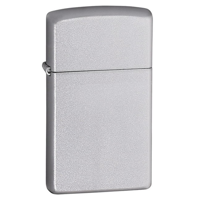Zippo Slim Brushed Chrome Pocket Lighter - Walmart.com