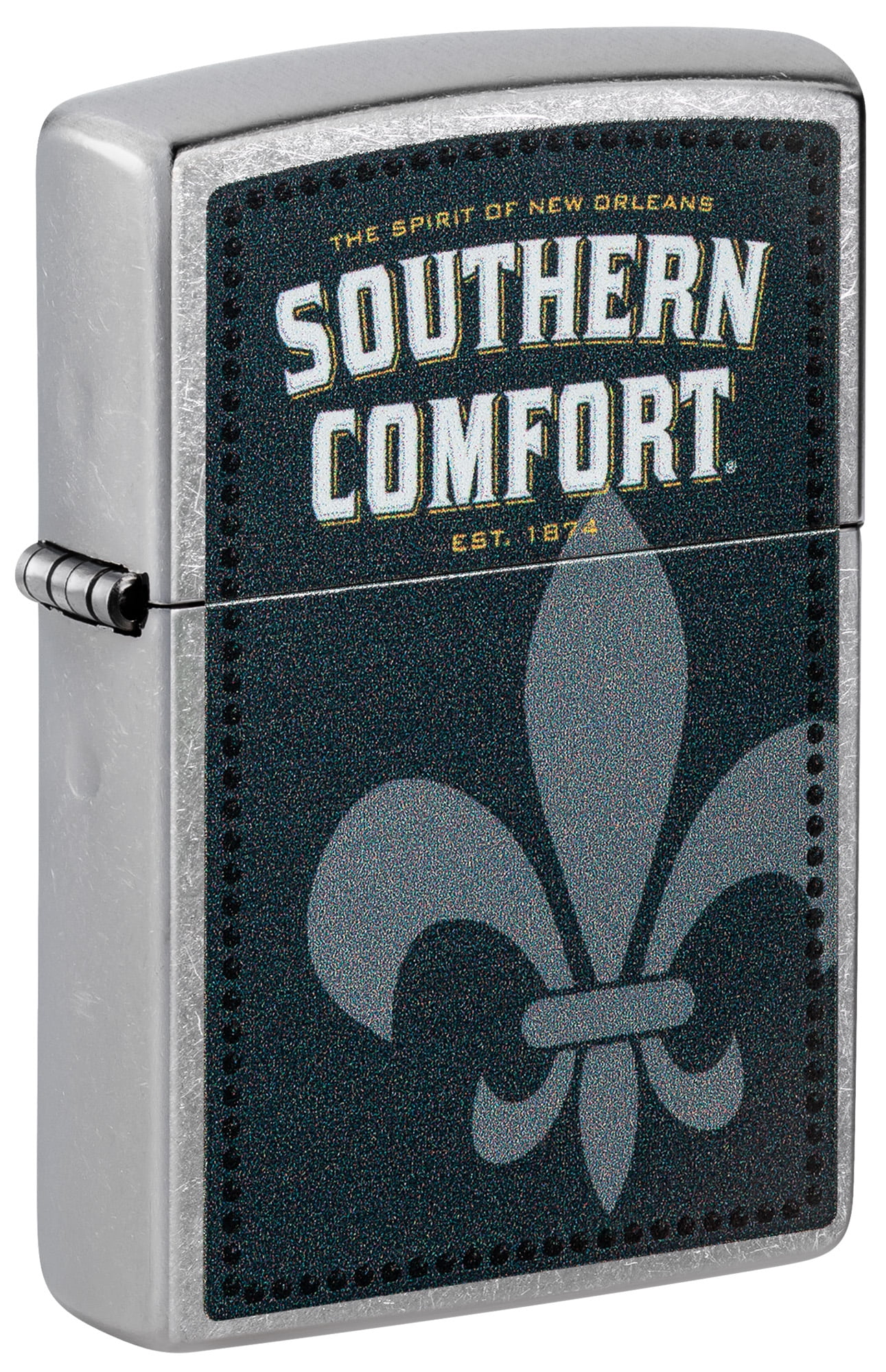 Zippo Southern Comfort Street Chrome Pocket Lighter - Walmart.com