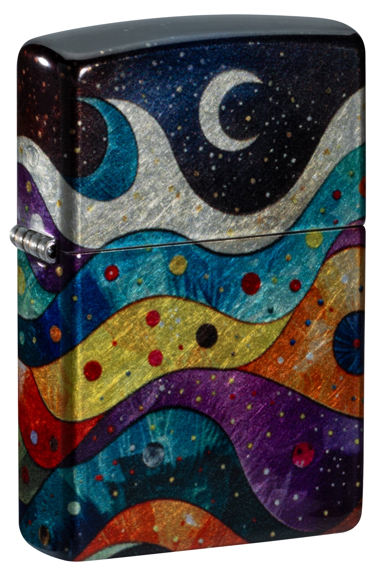 Zippo Space Fusion Design 540 Tumbled Chrome Pocket Lighter - Walmart.com