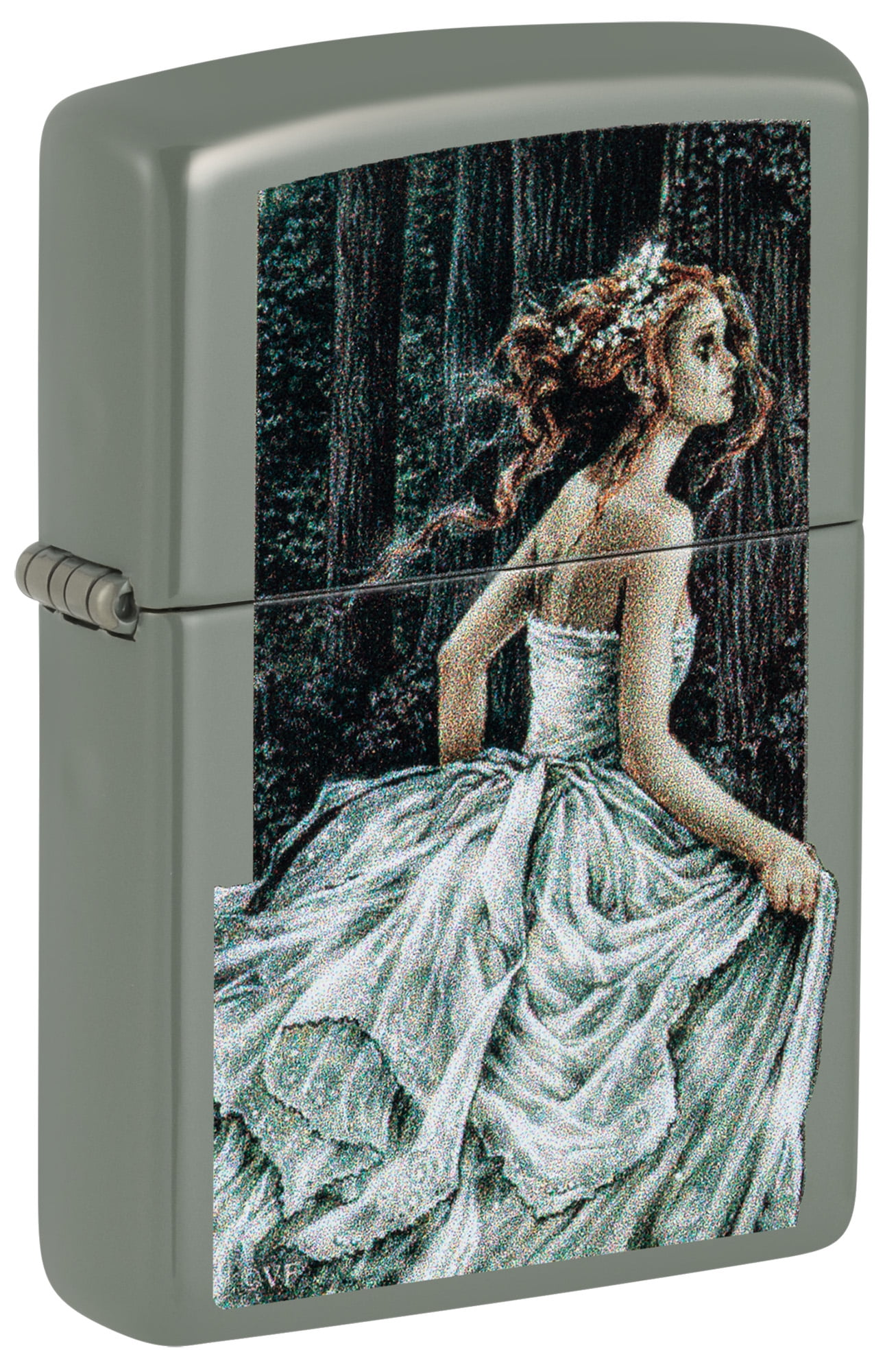 Zippo Victoria Frances Sage Pocket Lighter - Walmart.com