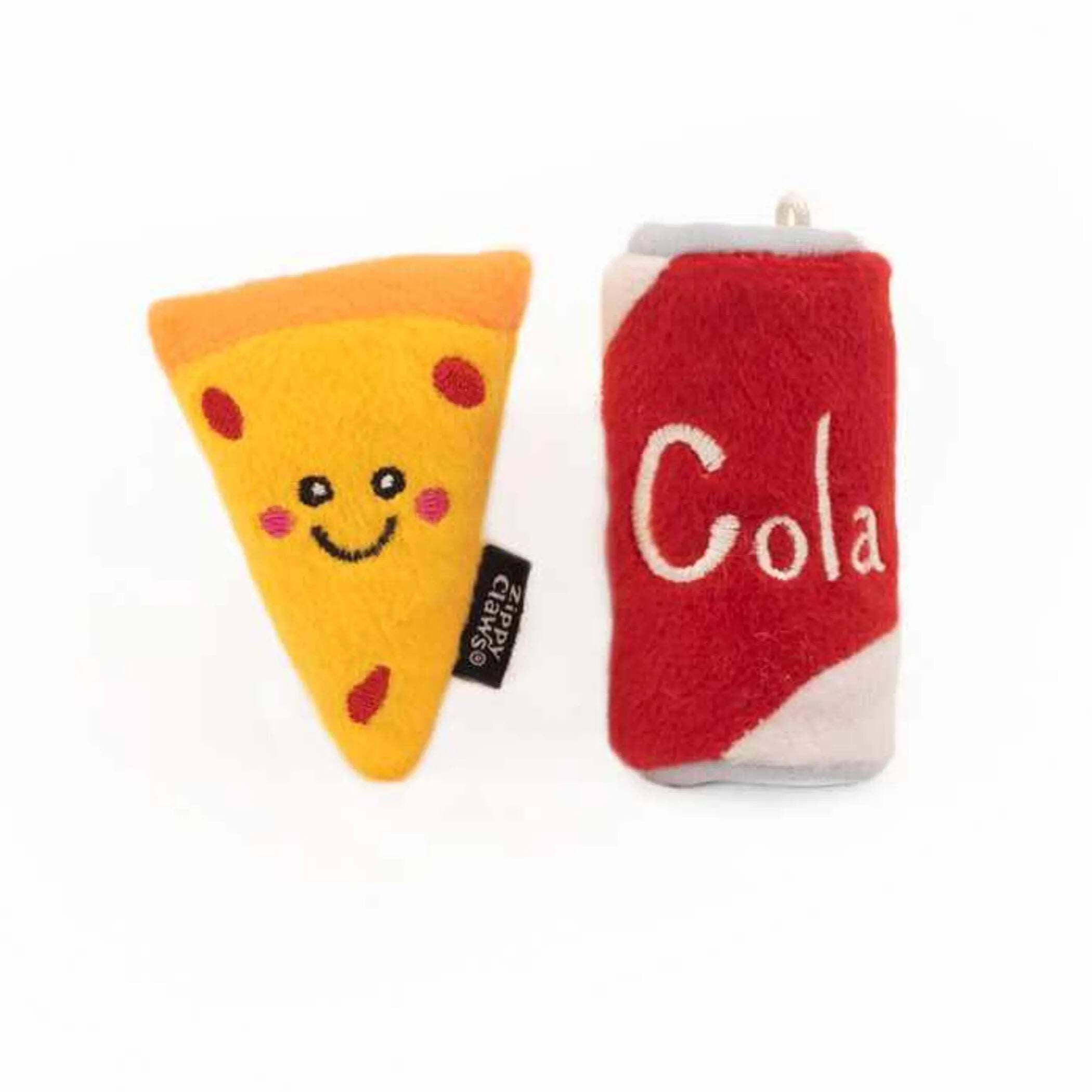 Zippy Paws Claws NomNomz Pizza & Cola Cat Toy - Small - Walmart.com