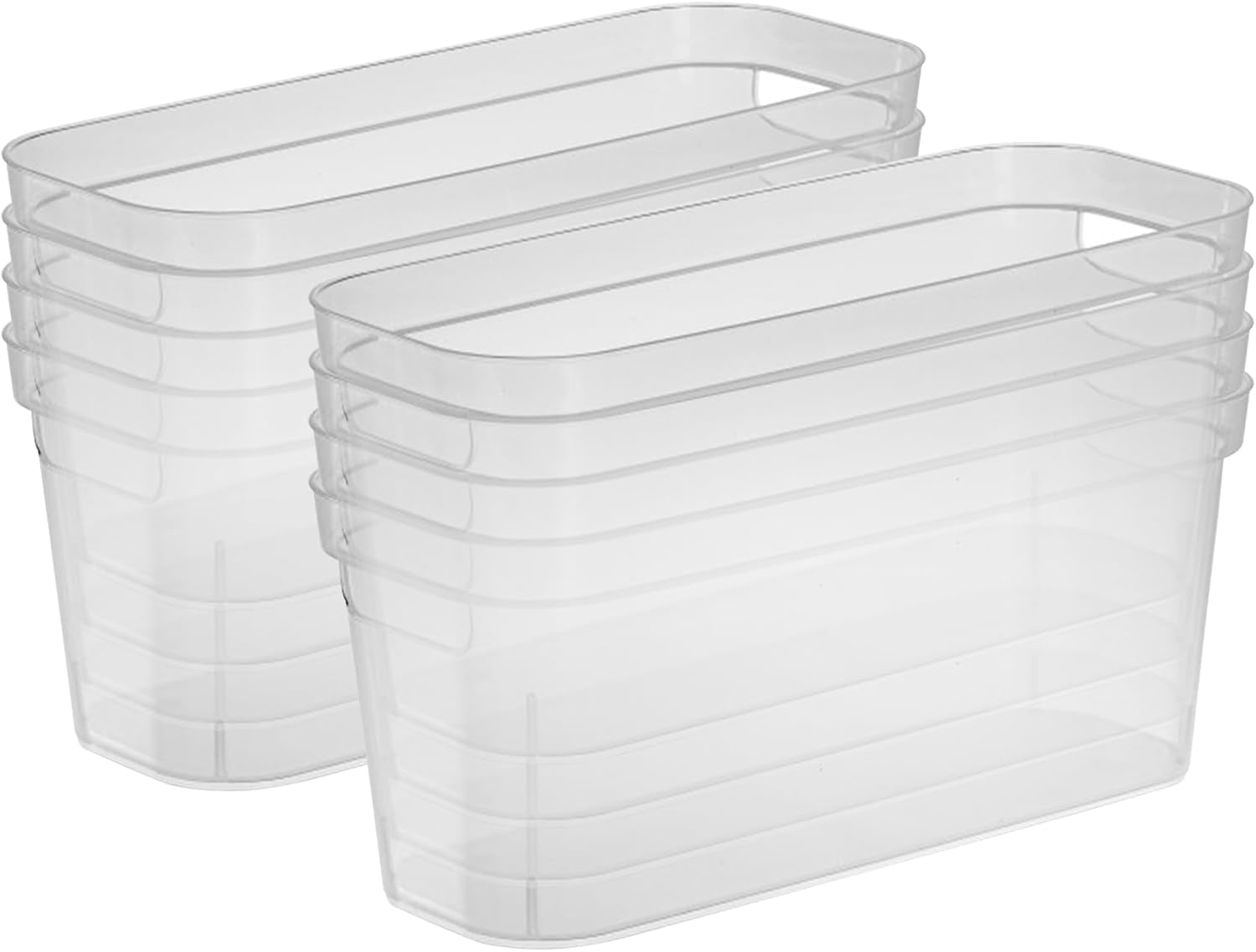 ZippyCart Narrow Modern Storage Bin with Comfortable Carry Through ...