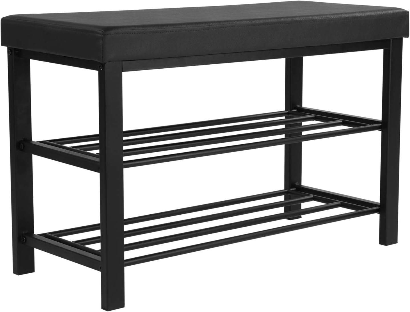 ZippyCart Shoe Bench, 3-Tier Shoe Rack for Entryway, Storage Organizer ...
