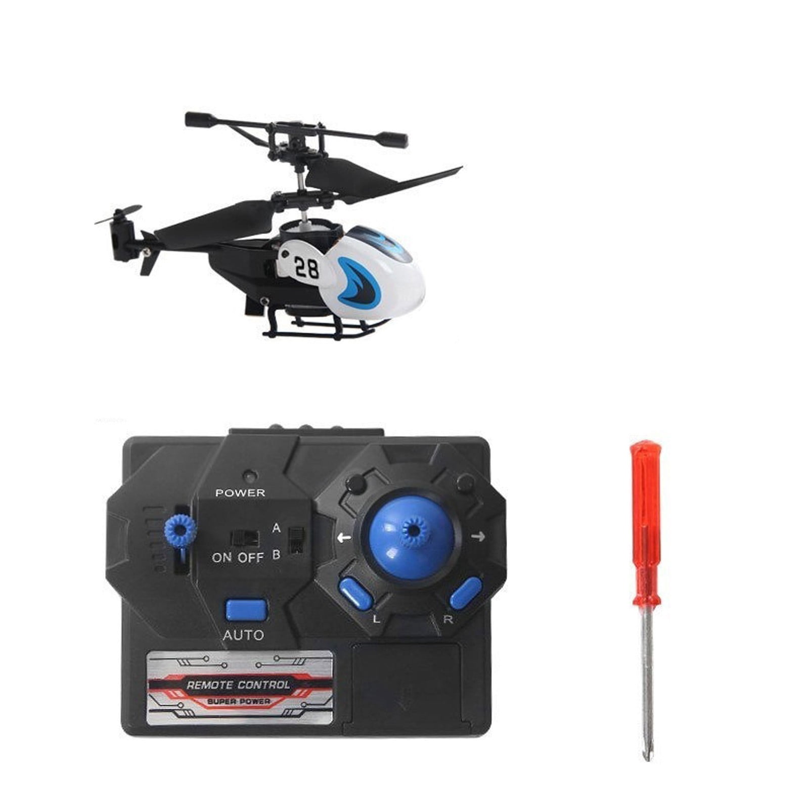 ZippyJoy High-Speed Fingertip Remote Control Helicopter, 2CH, Compact ...