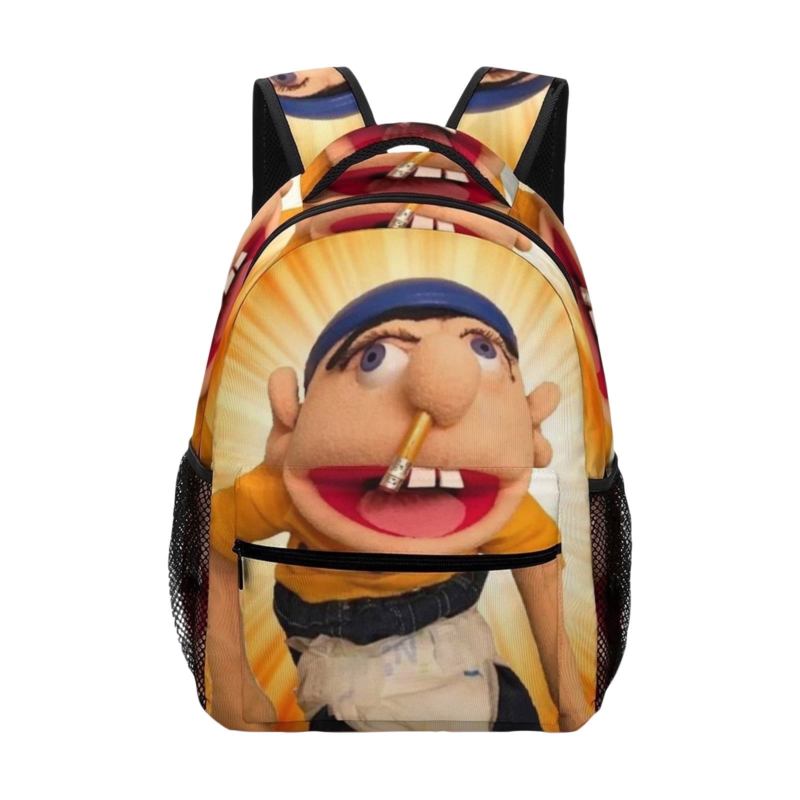 ZippyJoy New Rock Jeffy Backpack - Back to School, Large Capacity ...