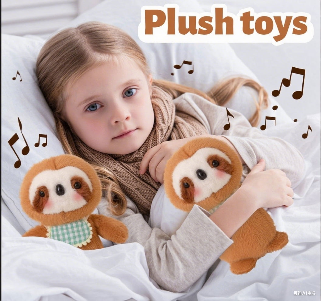 ZippyJoy Sloth Stuffed Animals, 8.6in Sloth Plushies, Sloth Plush Toys ...