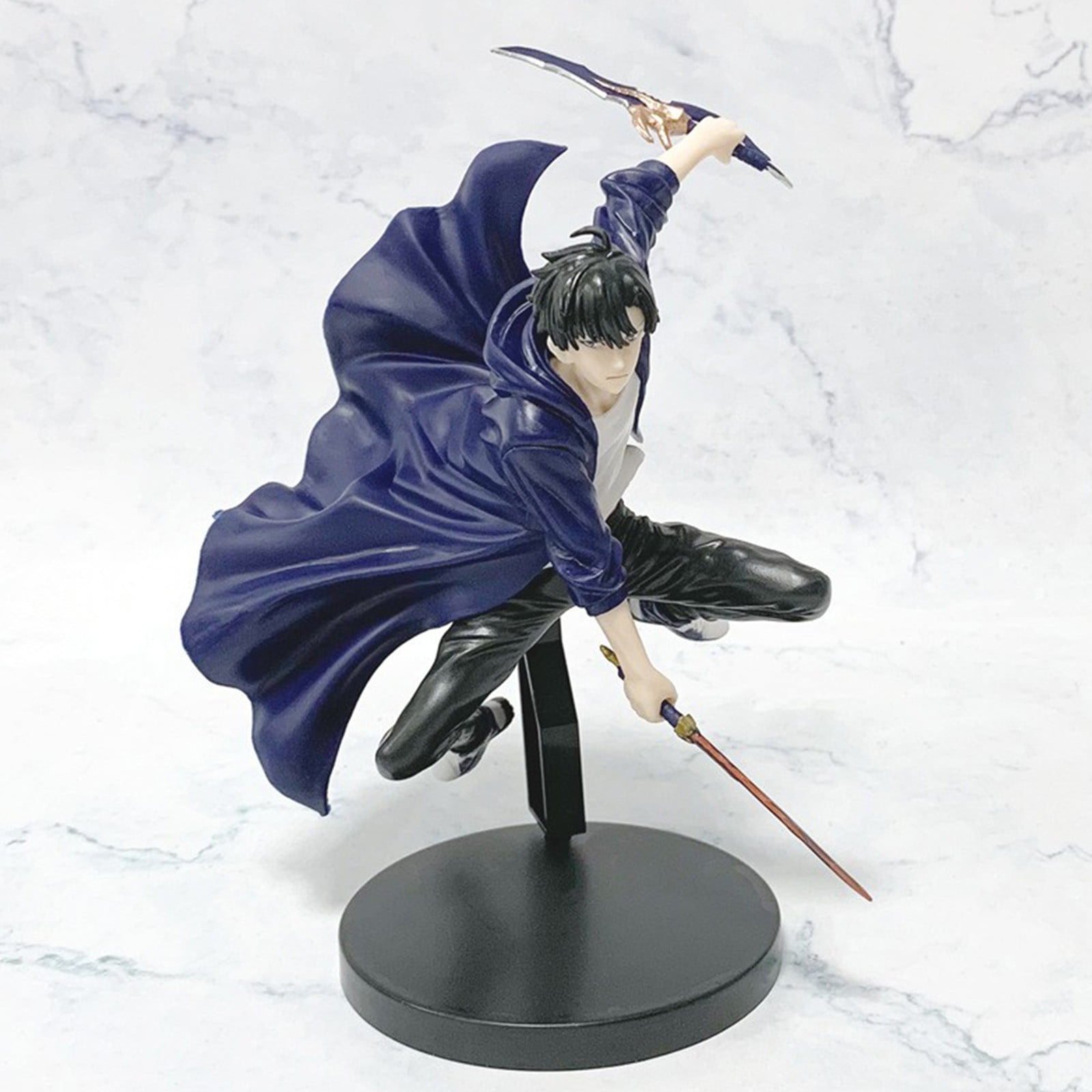 ZippyJoy Solo Leveling Figure Toys Battle Version Sung Jin Woo figure ...