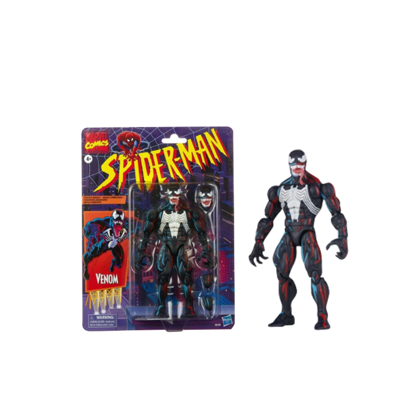 ZippyJoy Venom Action Figure Venom Spider_Man Toys for Boys 6.6 Venom ...