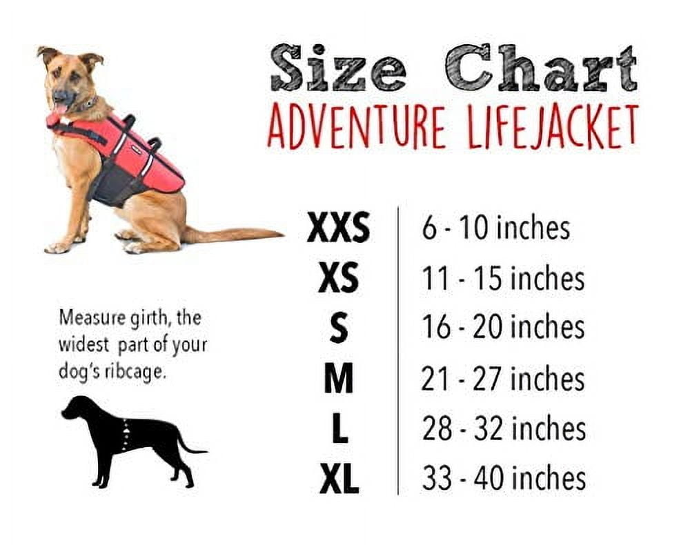 ZippyPaws Adventure Dog Lifejacket, Swimming Vest for Dogs & Puppies ...