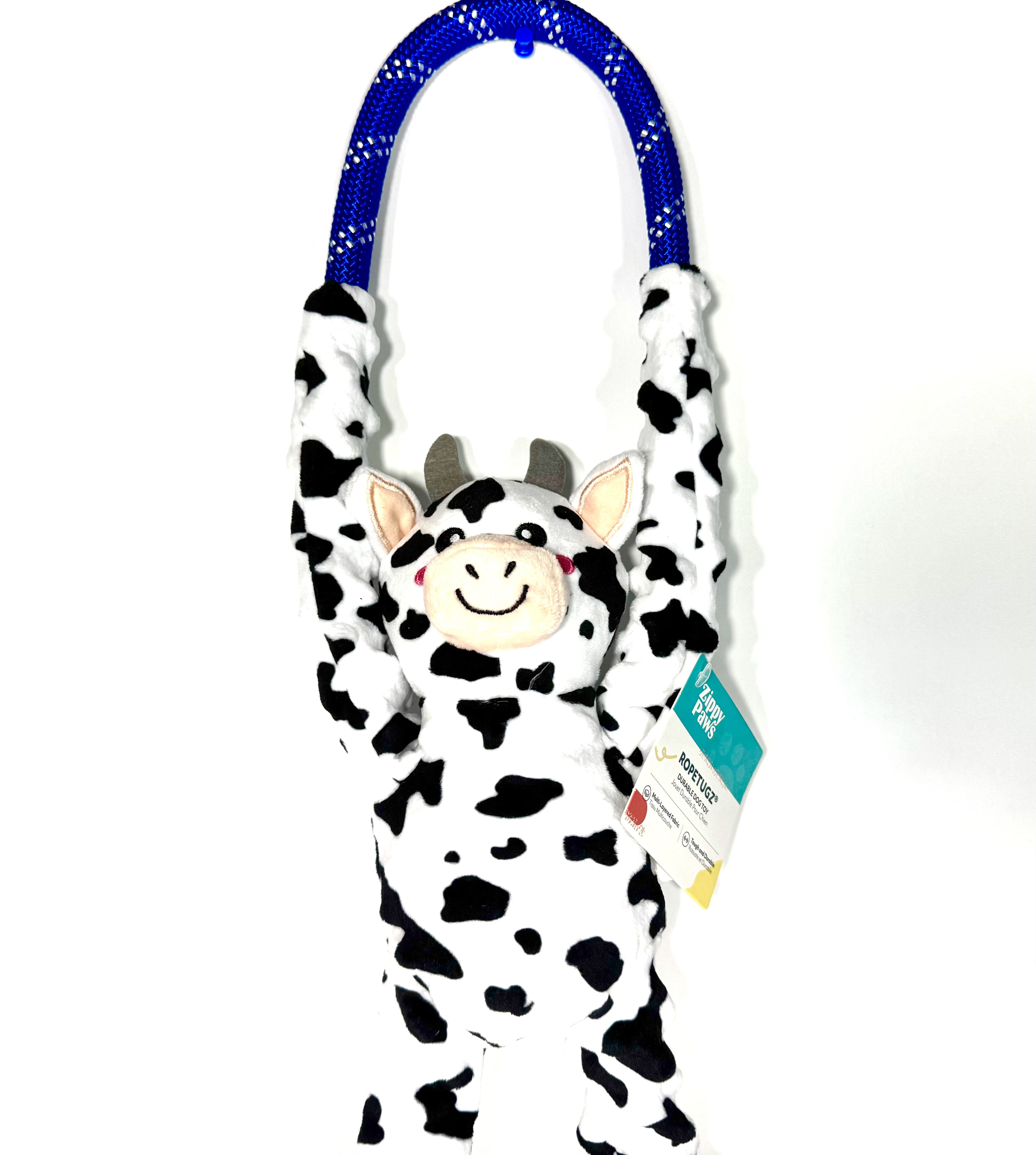 ZippyPaws Cow Rope Tugz - Walmart.com