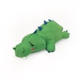 ZippyPaws Snooziez with Shhhqueaker MMF7 - Alligator Dog Toy with ...