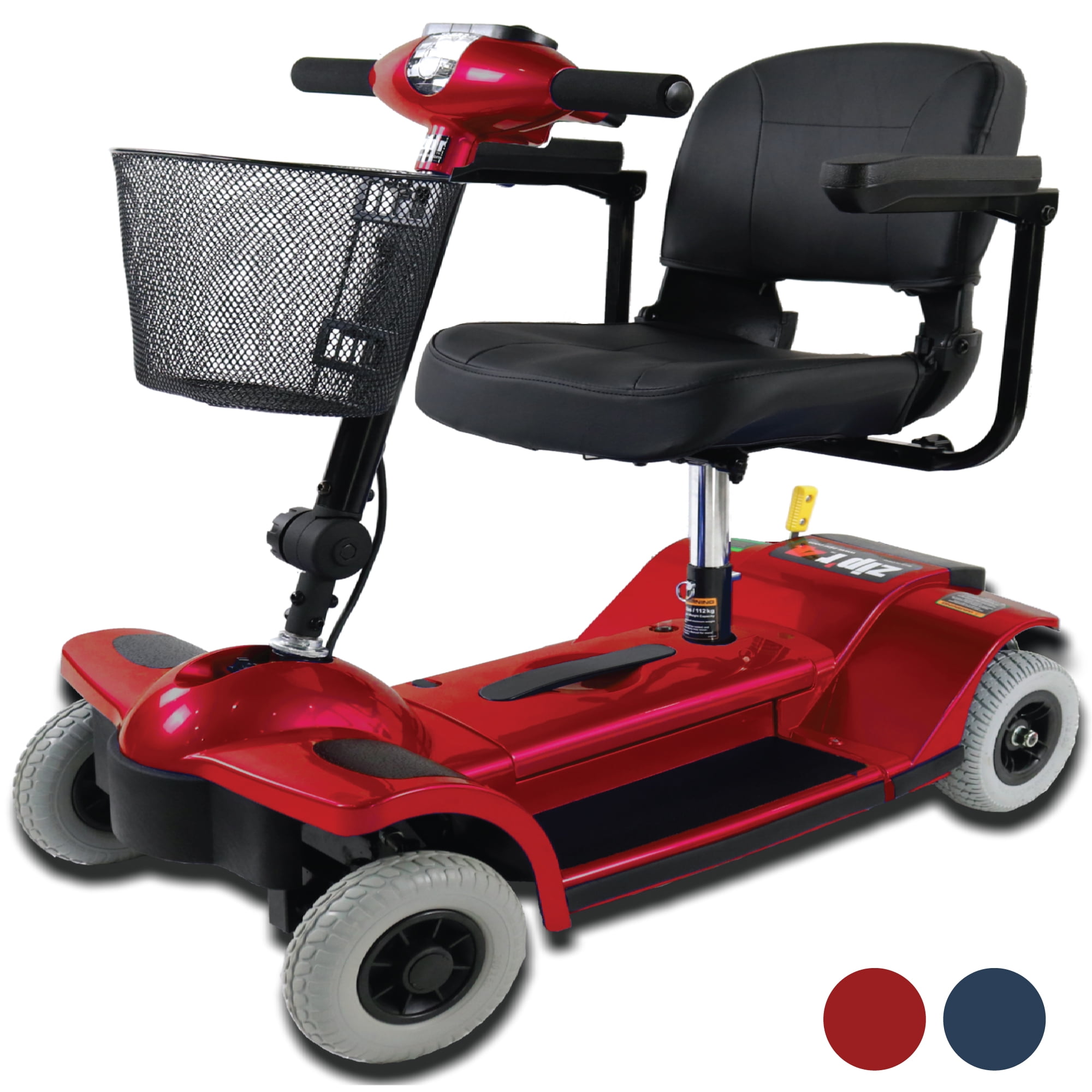 Zip'r Mobility, 4 Wheel Mobility Scooter, Portable Folding, Long Range ...