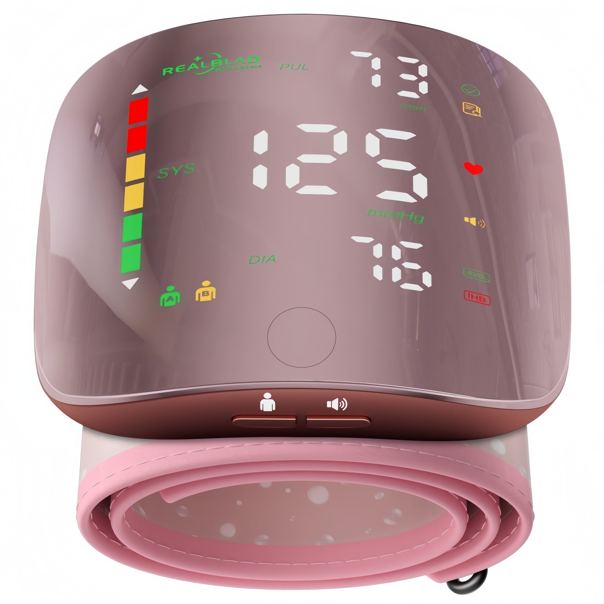 Ziqing Automatic Wrist-Worn Digital Blood Pressure Monitor ...