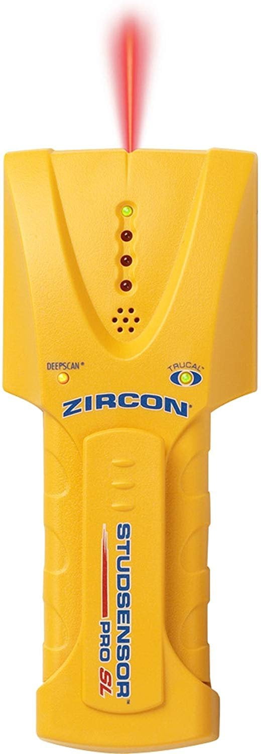Zircon StudSensor Pro SL Edge Finder Deep-Scanning Stud Finder with ...