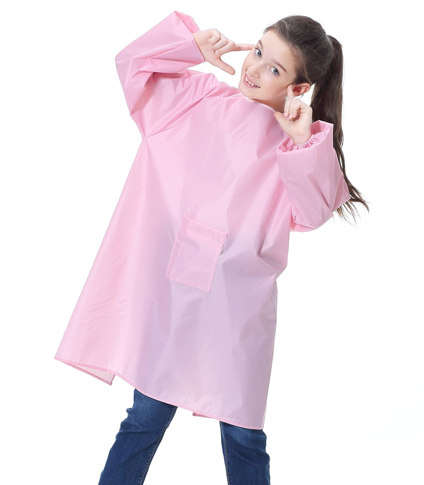 Zireot Kids Art Apron with Adjustable Straps | Waterproof Painting ...