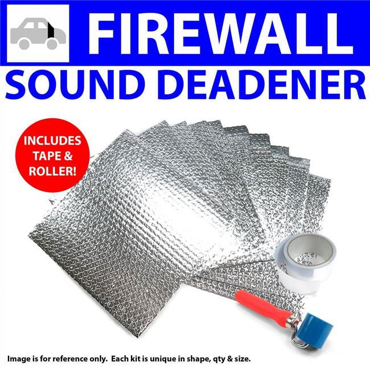 Zirgo High Performance Cooling Products Heat & Sound Deadener for 1946-1968 Ford Anglia Firewall ...