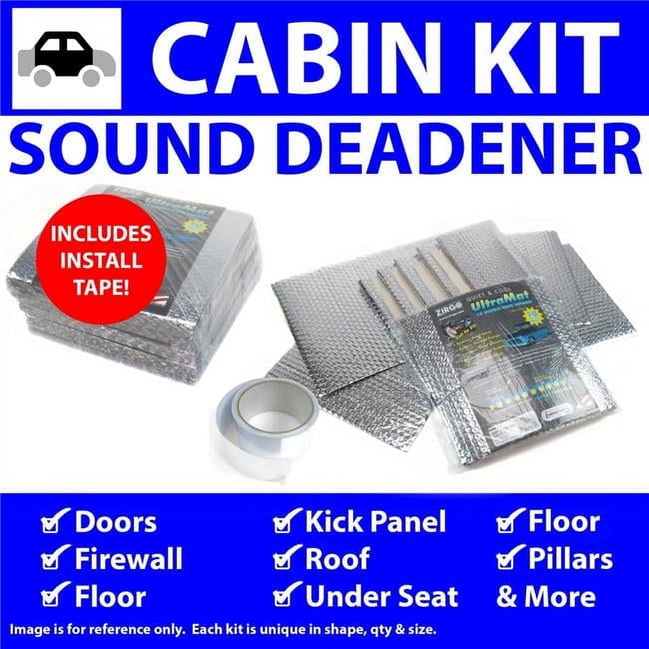 Zirgo High Performance Cooling Products Heat & Sound Deadener for Nash ...