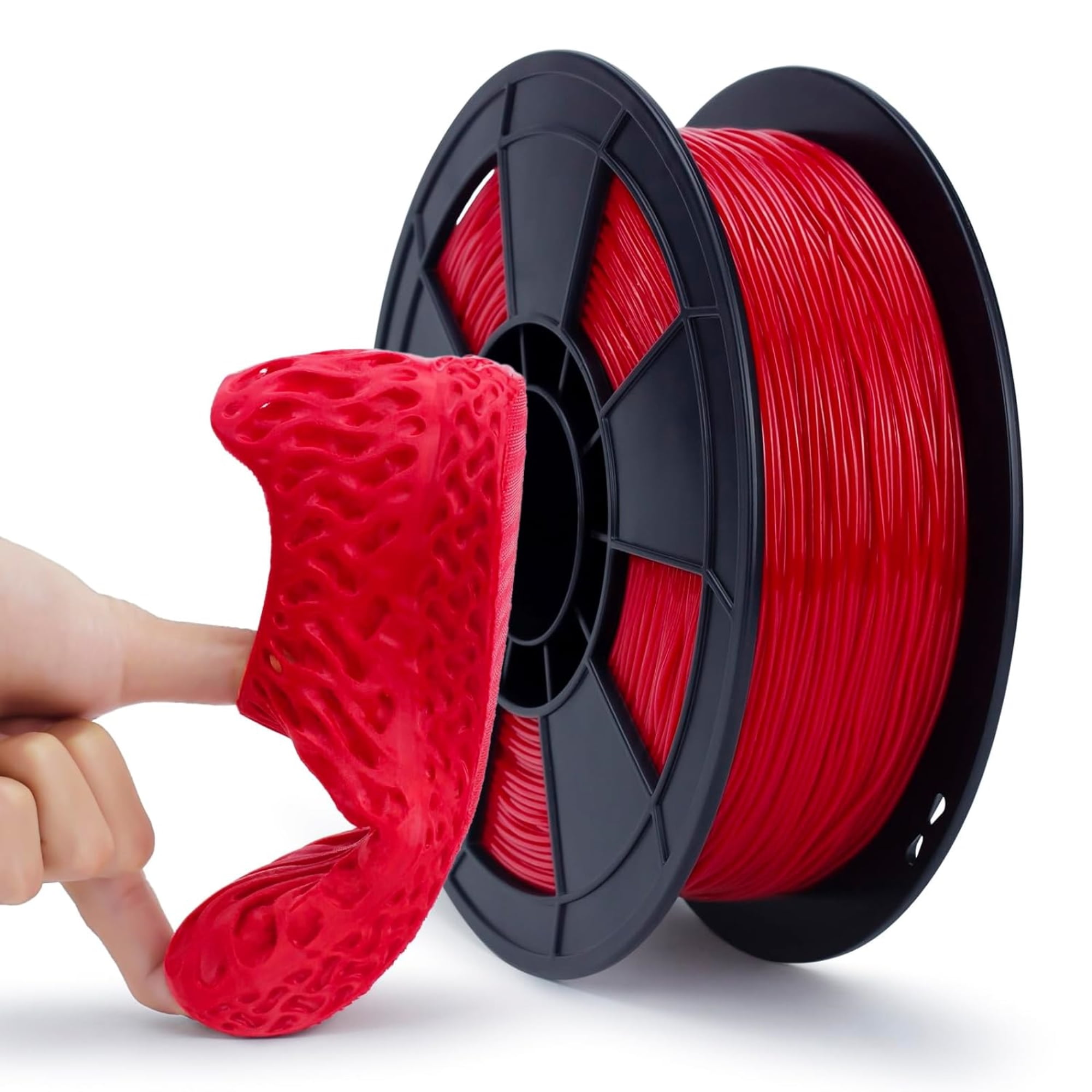 Ziro 3D Flexible TPU, 1.75mm 800g, Red - Walmart.com