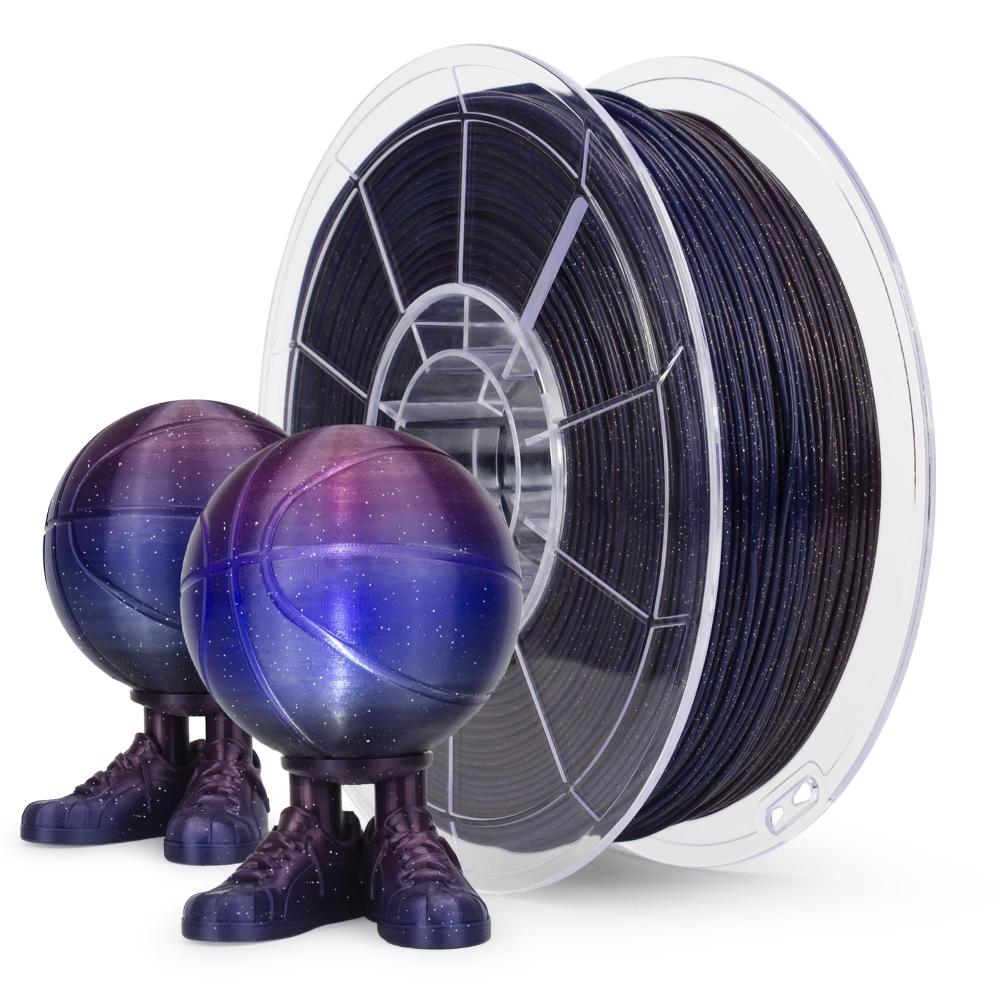 Ziro 3D Gradient Twinkling PLA 1.75mm 1kg, Starry Sky - Walmart.com