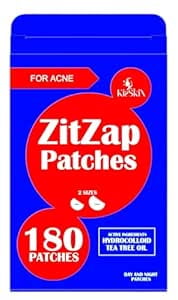 ZitZap Pimple/Acne Patches For Face And Skin, Hydrocolloid Patches With ...