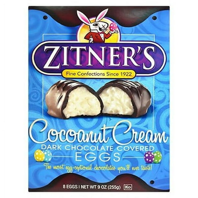 Zitner's Easter Treats: Coconut Cream Egg Candy, 9 oz. - Walmart.com