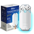 Zitto Home Flying Insect Trap with Plug-in UV Light & Refill - Walmart.com