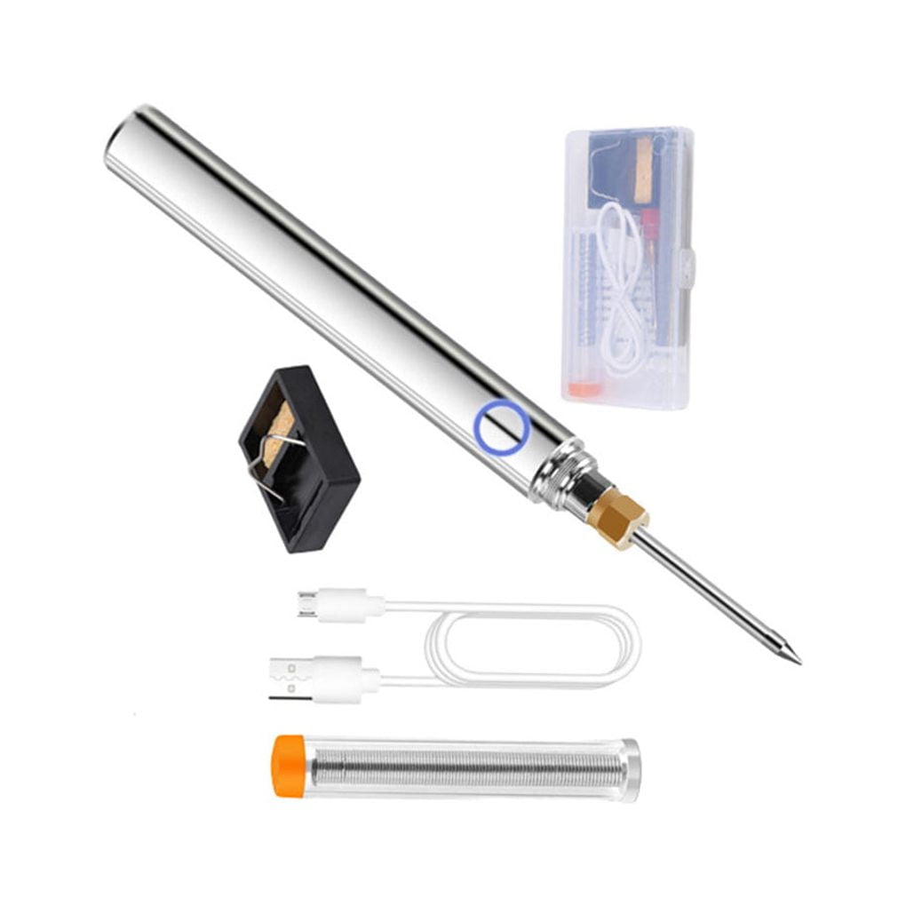 Ziuscore 1 Set Stainless Steel Wireless Soldering Iron Portable DIY ...