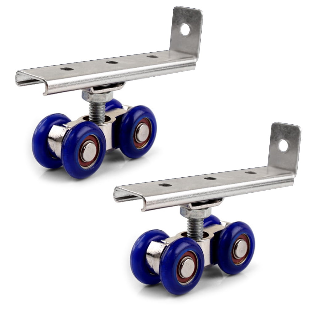 Ziuscore 2 Pcs/set Sliding Door Roller 4/8 Wheels Universal Doors ...