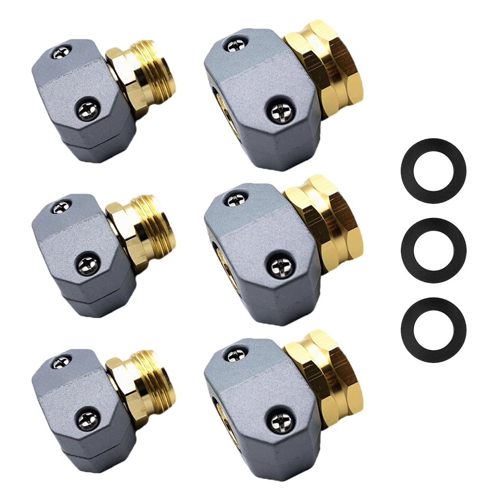 Ziuscore 3set Easy To Connect And Disconnect - Brass Water Pipe Repair ...