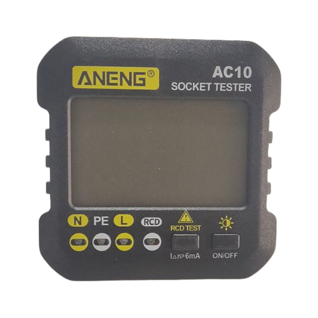Ziuscore ANENG 50-60Hz Digital Power Socket Tester Office Hotel ABS ...