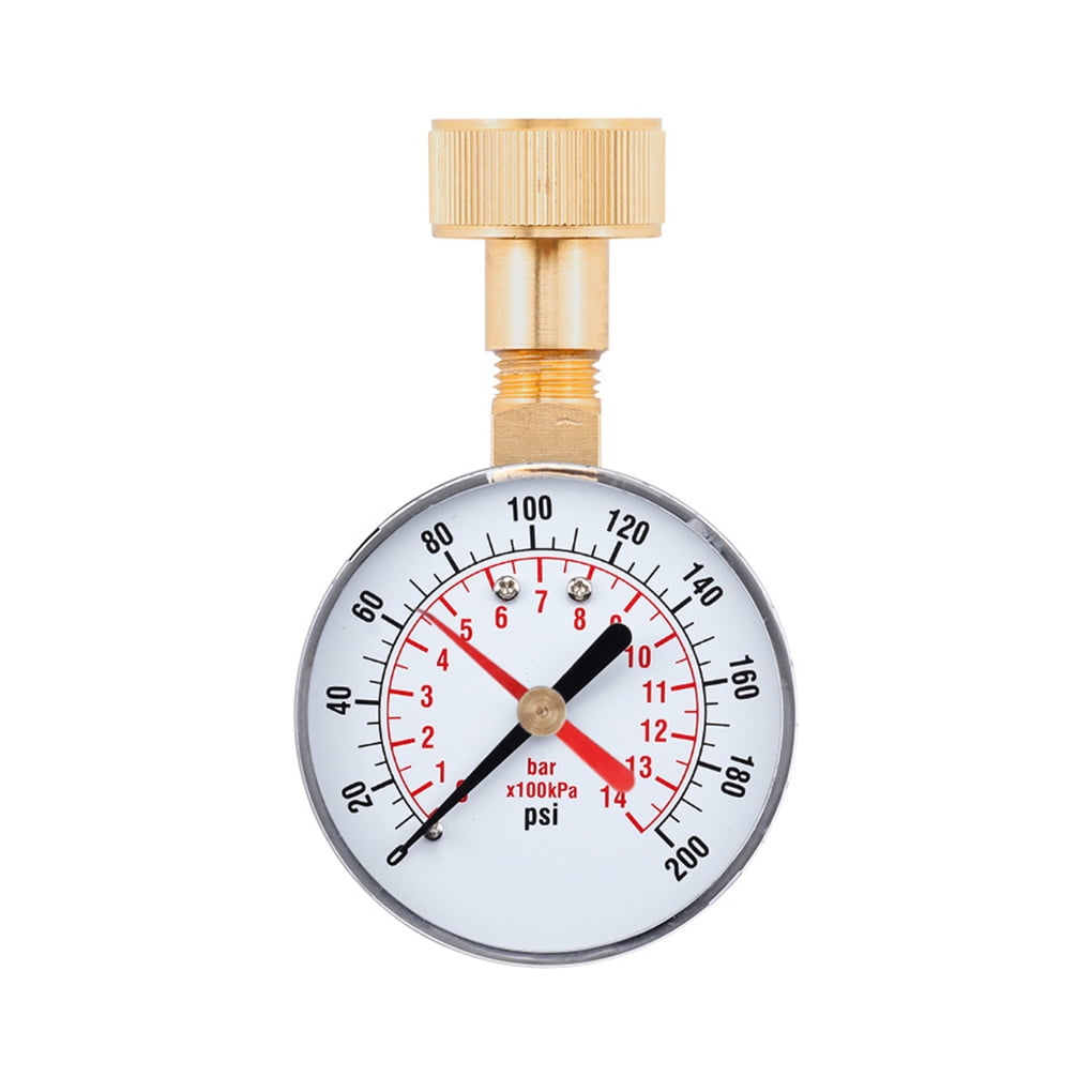 Ziuscore Water Pressure Gauge: Accurate Readings with Digital Meter ...