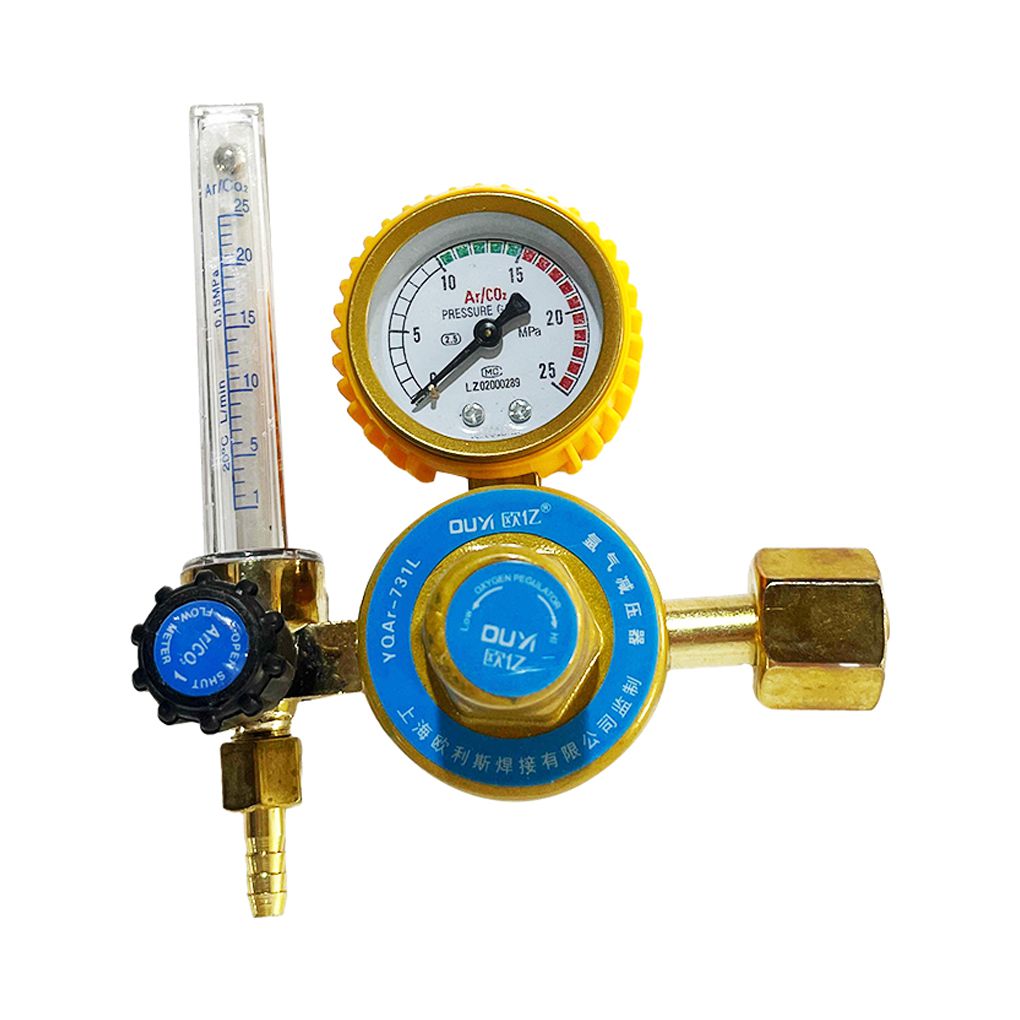 Ziuscore Argon / CO2 Mig Tig Flow Meter Flowmeter Regulator Gauge ...