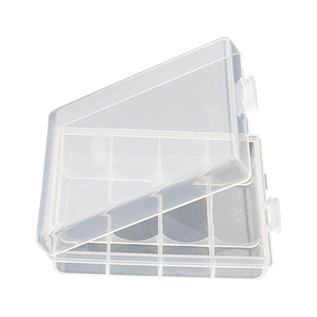 Ziuscore Battery Case Holder Full Cover Multi-Compartments Container ...
