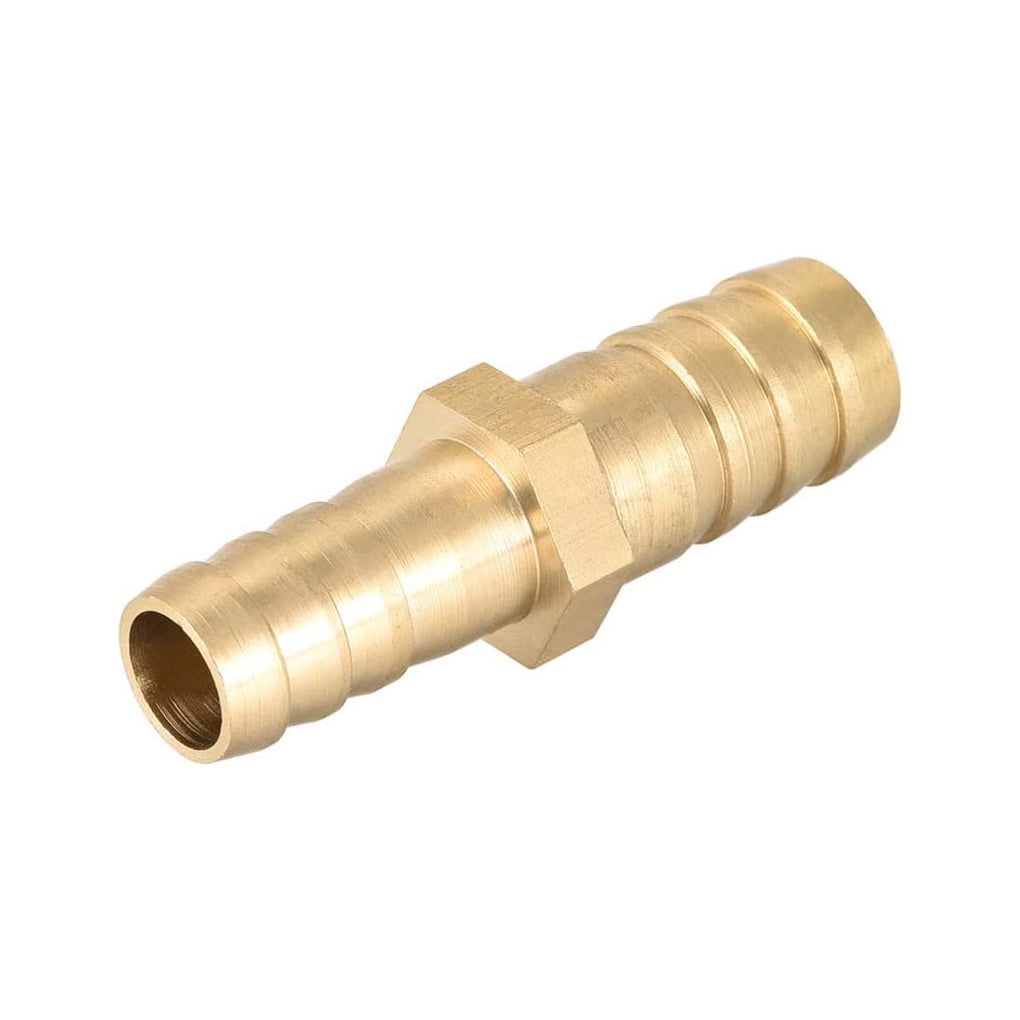 Ziuscore Brass Joiner Fitting Brass Fitting Pipe Fitting Barbed Reducer ...