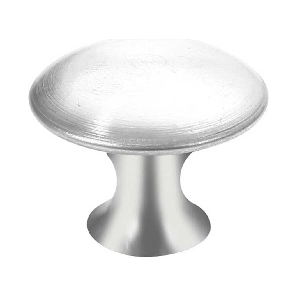 Ziuscore European Style Mushroom Wardrobe Knobs Drawer Handles Pulls Round Retro Stainless Steel ...