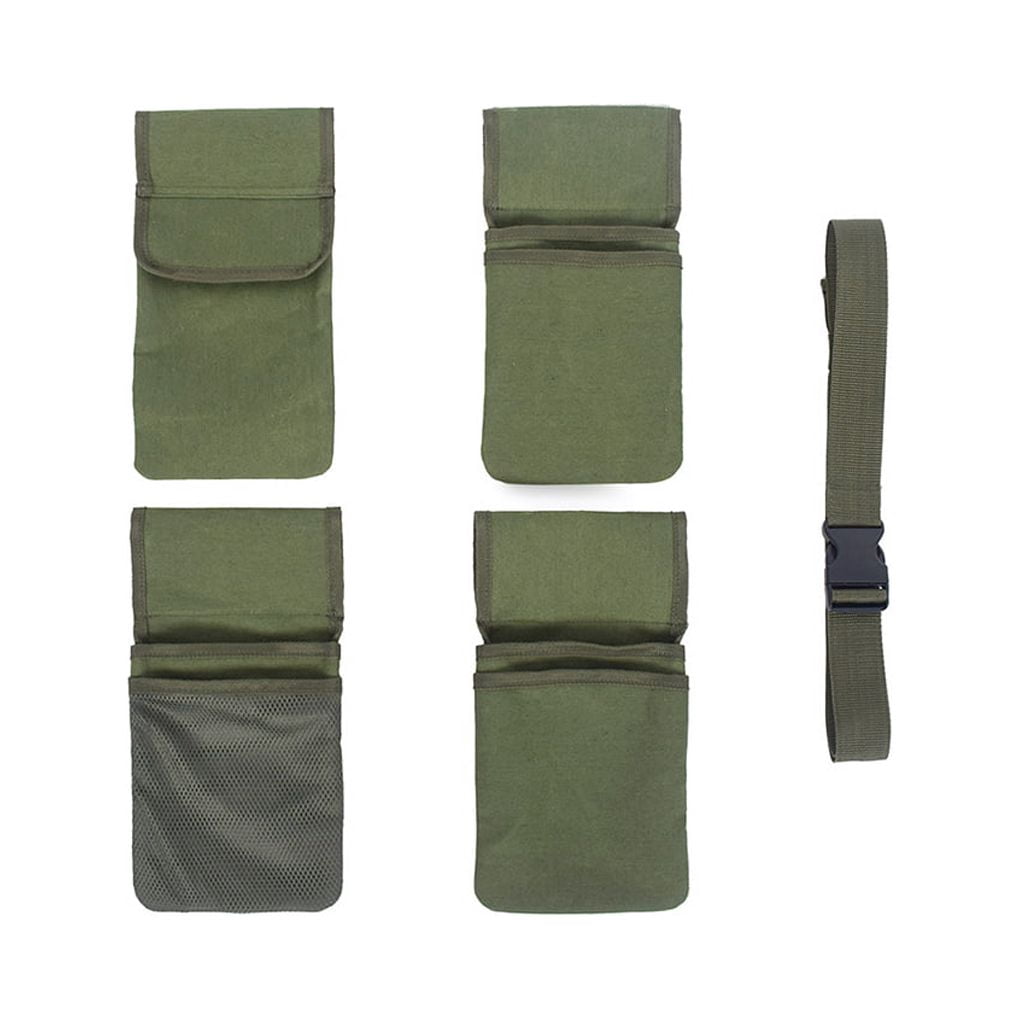 Ziuscore Garden Tools Belt Hanging Pouch with Pockets Waist Pouches ...