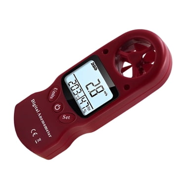 8-in-1 Digital Anemometer: Wind Speed, Temp, Humidity, Chill, Heat ...