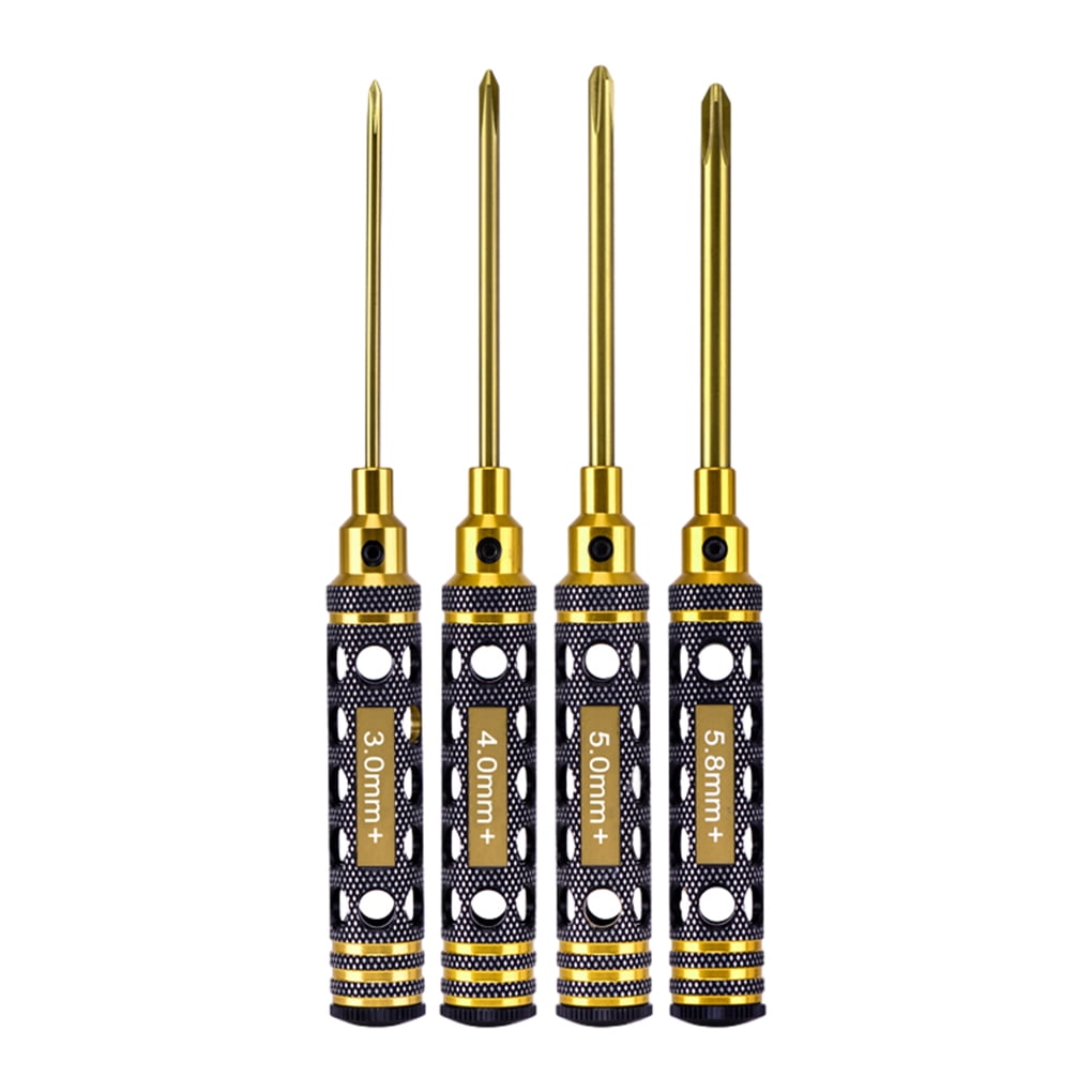 Ziuscore RC Phillips-Head Screwdriver Set Titanium Nitride Coated ...