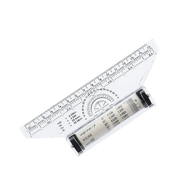 Ziuscore Rolling Parallel Ruler Universal Multifunctional Lightweight ...