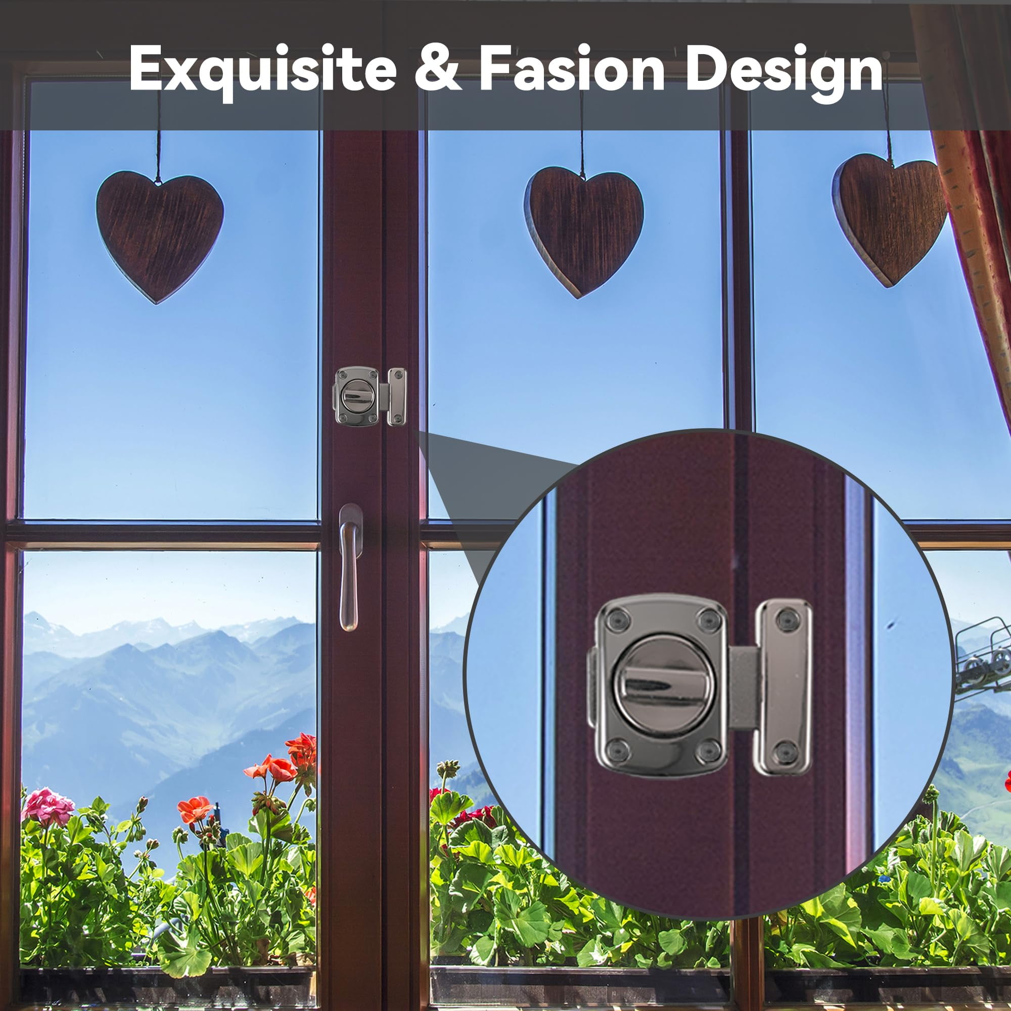 Ziuscore Rotate Bolts Gate Latch For Secure And Stylish Door Locking ...