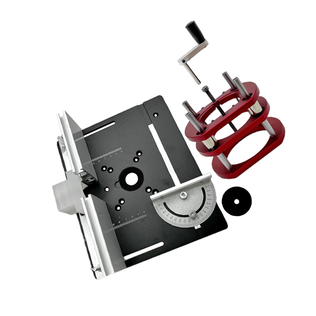 Ziuscore Router Lift Table Base Aluminum Alloy Table Milling Insert ...