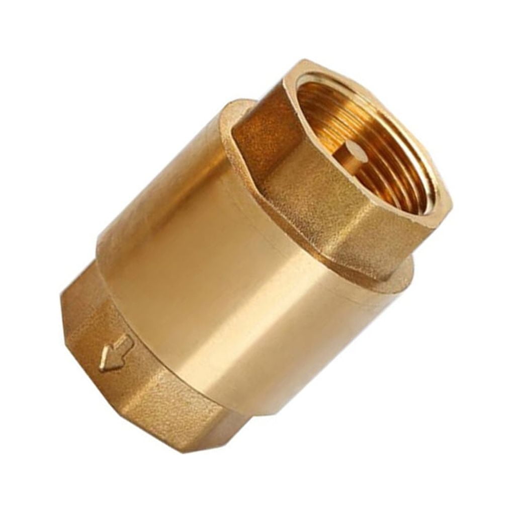 Ziuscore Spring Check Valve Non-return Cap Replaced Part Brass ...