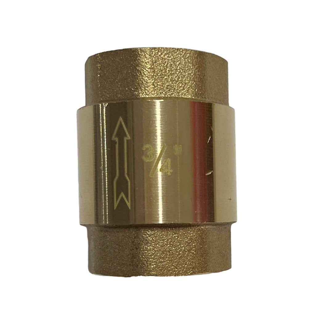 Ziuscore Spring Check Valve Non-return Cap Replaced Part Brass ...
