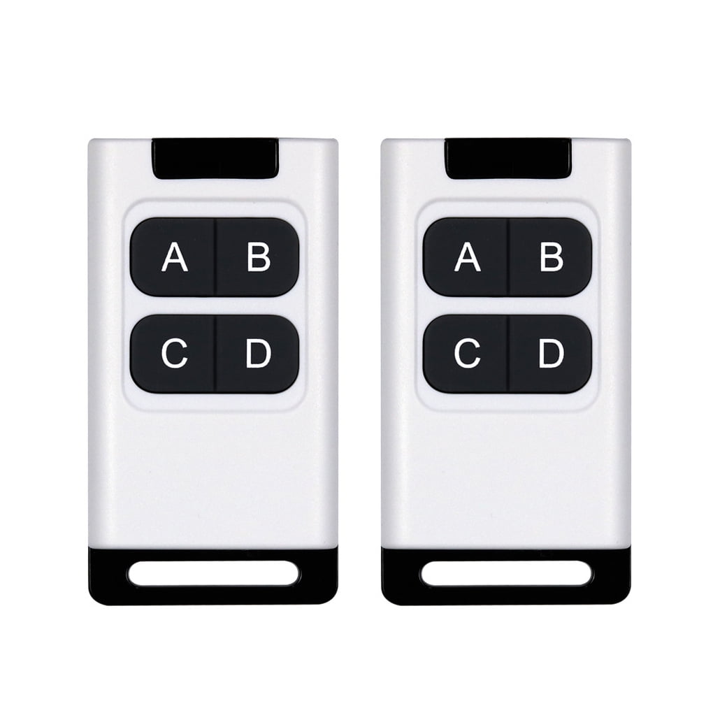Ziuscore Universal 4-Channel Cloning RF Remote Control For DIY Projects And Garage Doors 4 ...