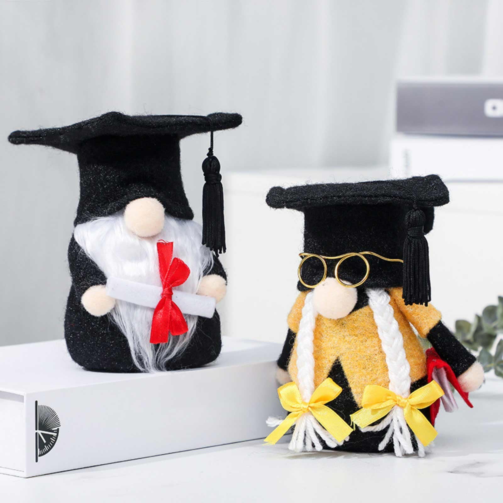 Ziwoki Graduation Gift Gnomes Plush Decorations, Graduation Decorations ...