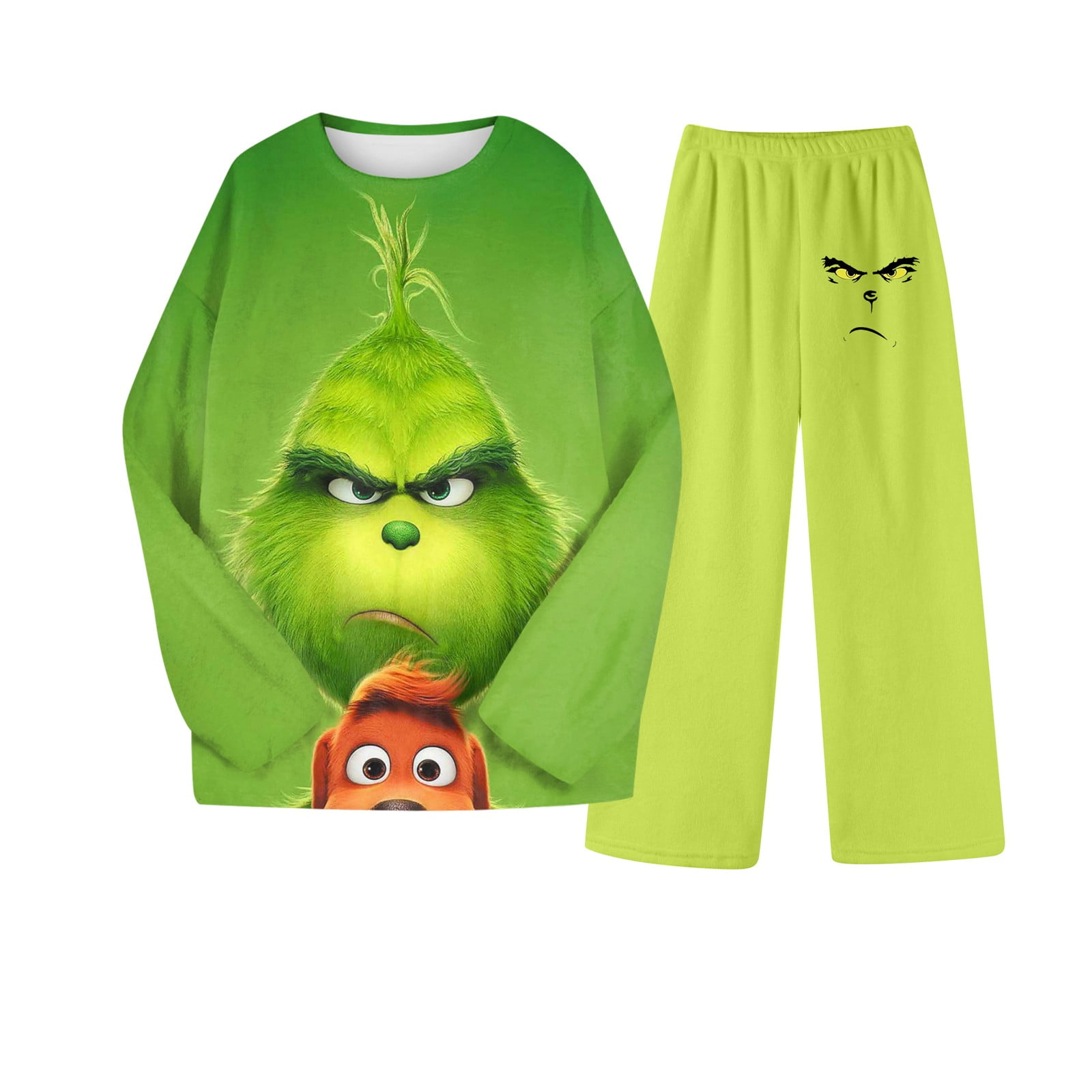 Ziwoki Grinch-Themed Family Matching Sets - Pajamas for a Cozy Family ...